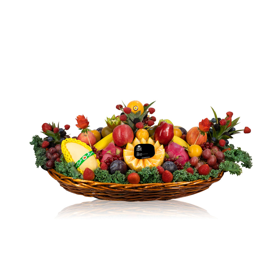 Buy Premium Fruit Basket – Fresh Fruit & Veggies Online in UAE – Gulf ...