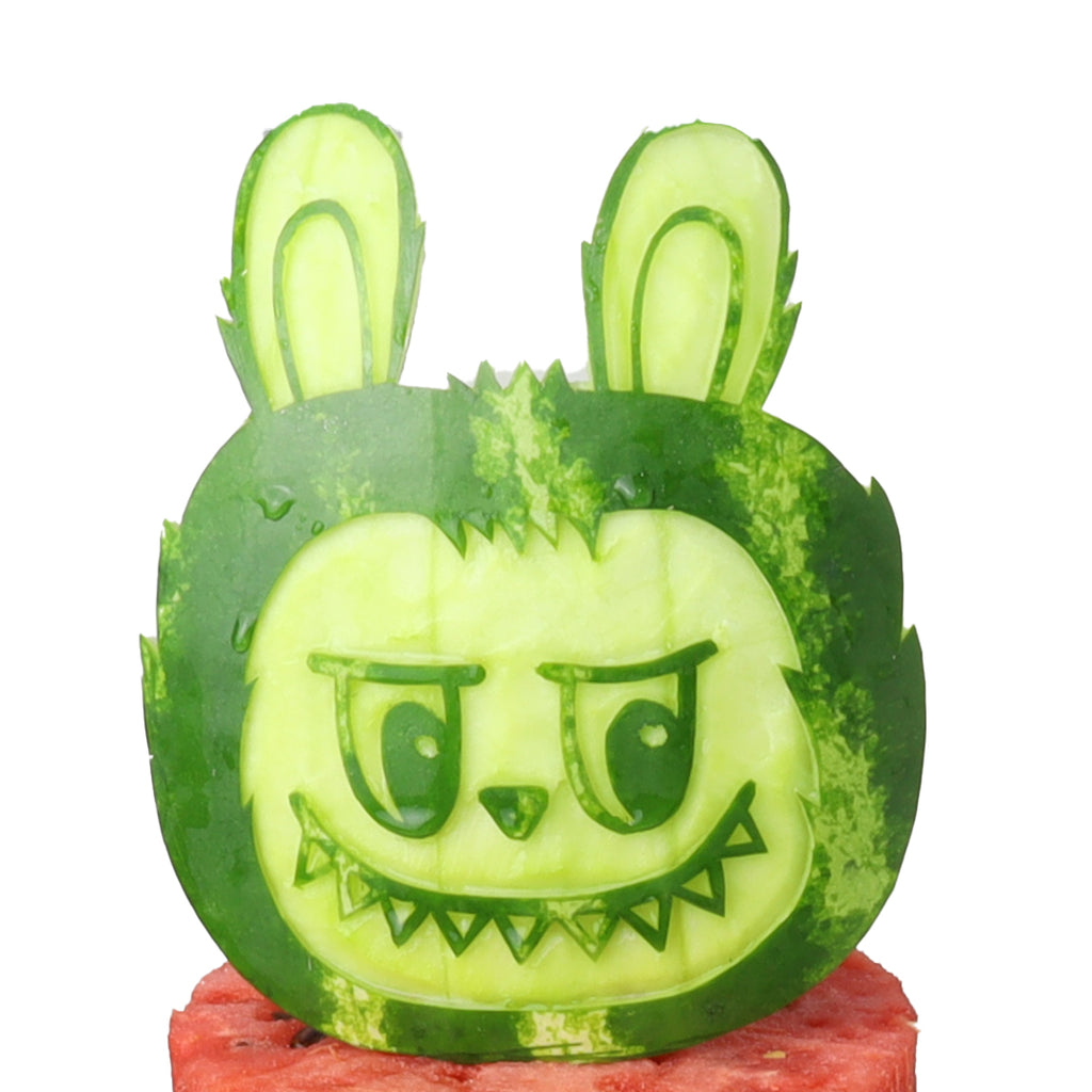 Buy Kids Labubu Watermelon Cake 2 Tier Premium Fruit Cake UAE – Gulf Fruits