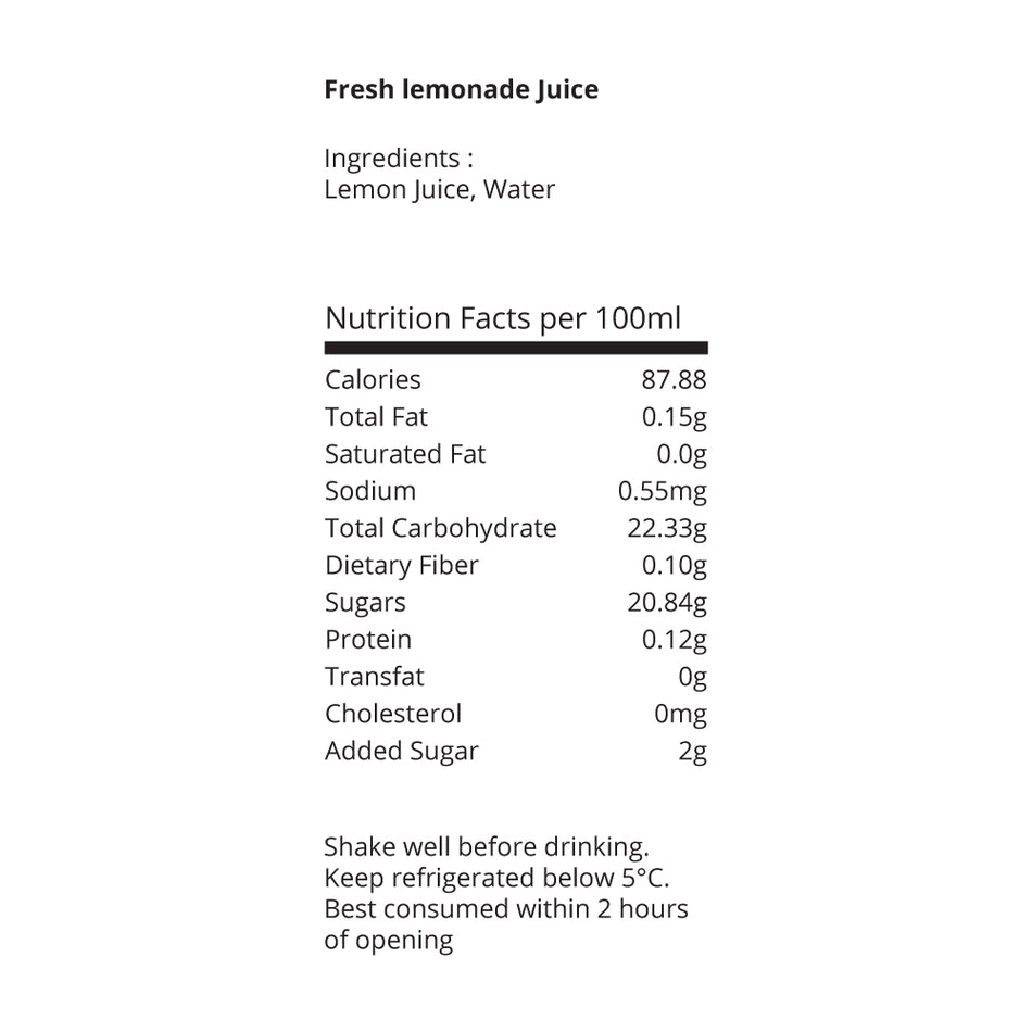 Buy Lemonade Juice 1L UAE | Diwali & Halloween Gift Treats – Gulf Fruits