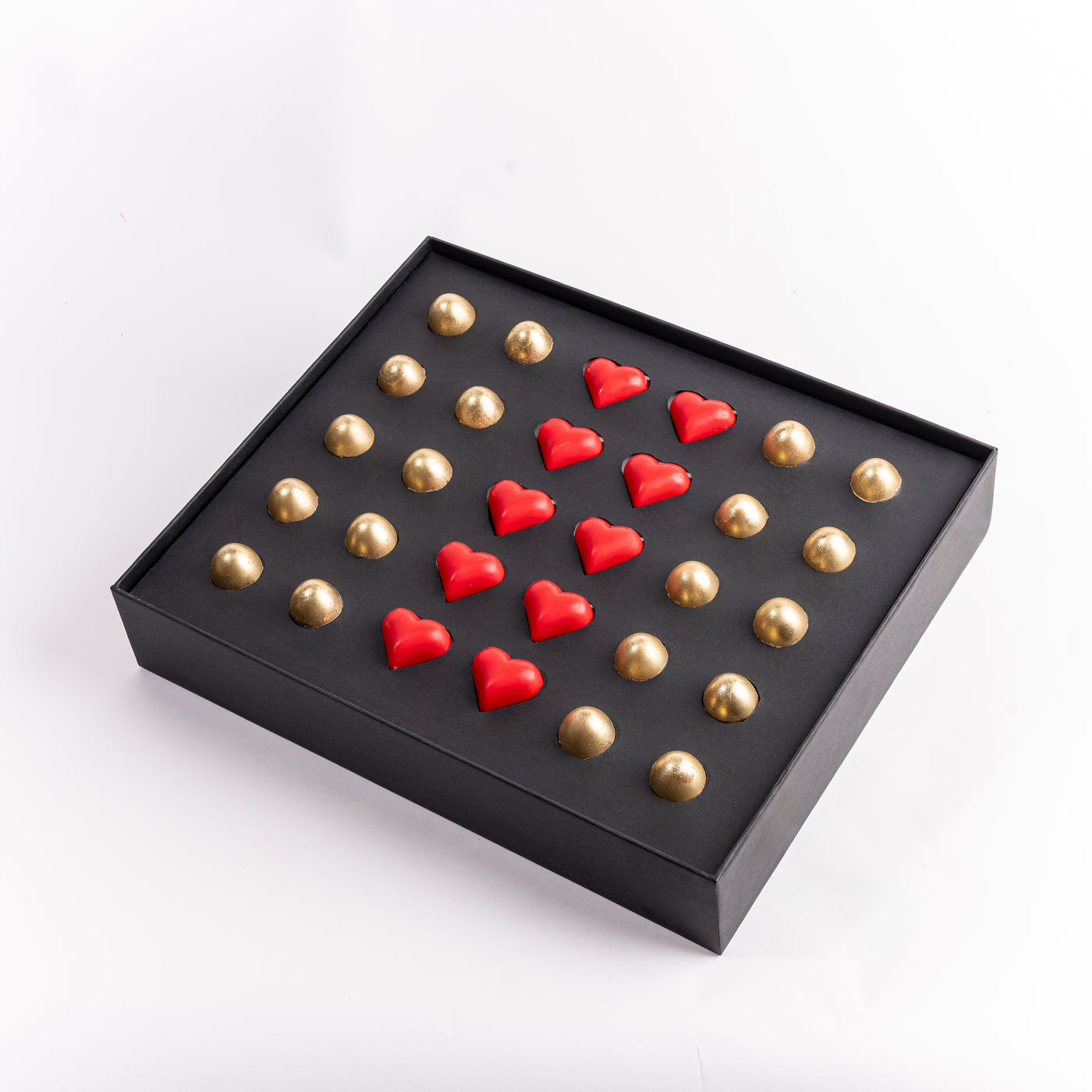 Buy Luxury Gold & Milk Chocolate Box 30-Piece | UAE Delivery – Gulf Fruits
