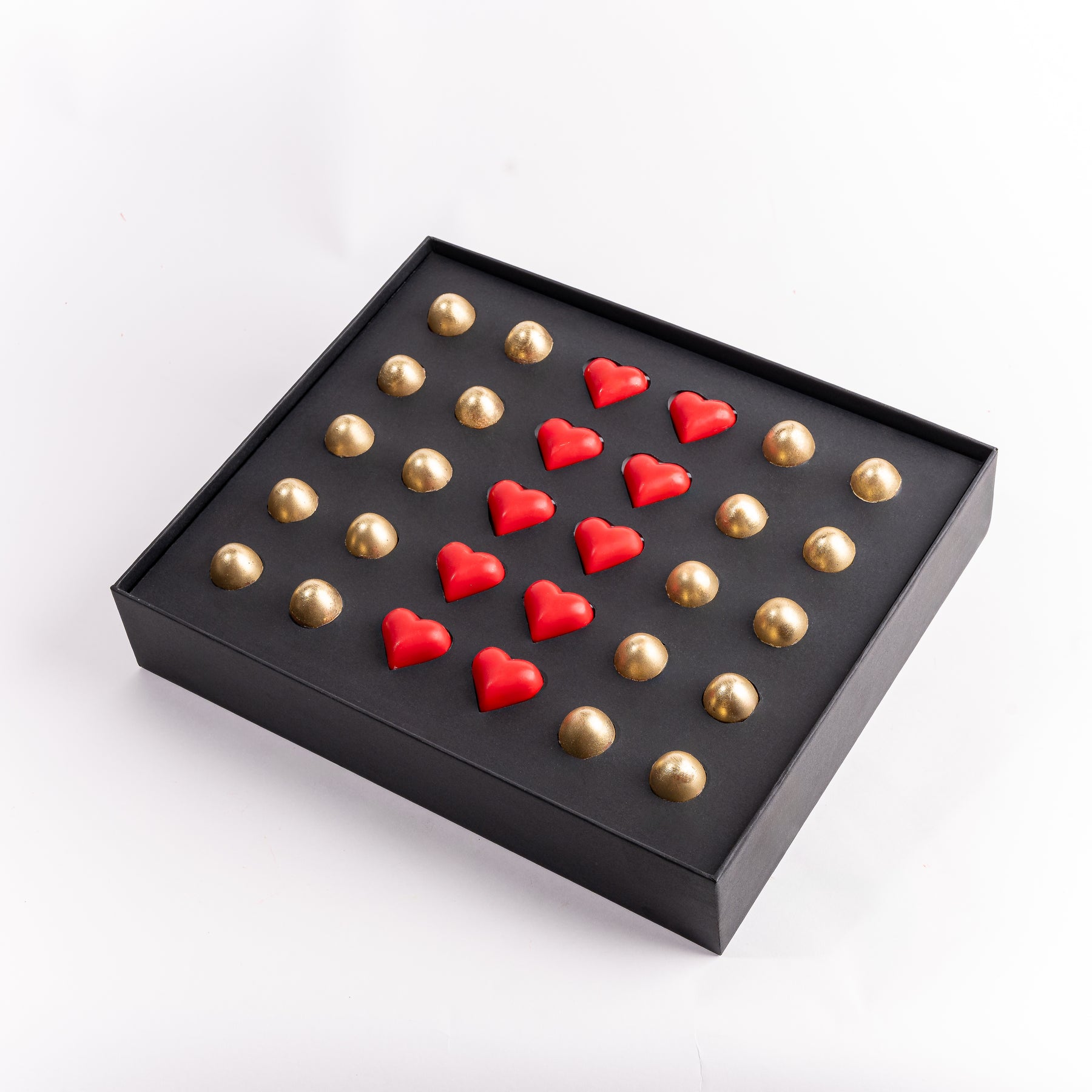 Buy Luxury Gold & Milk Chocolate Box 30-Piece | UAE Delivery – Gulf Fruits