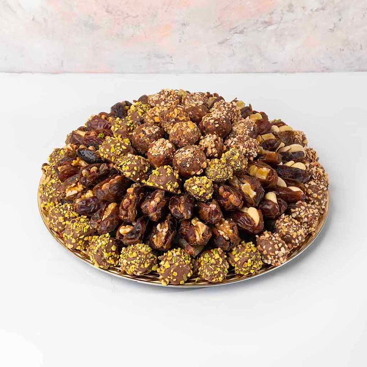 Premium Eid Dates Hamper – Gourmet Dates & Nut Energy Balls Gift Box ...